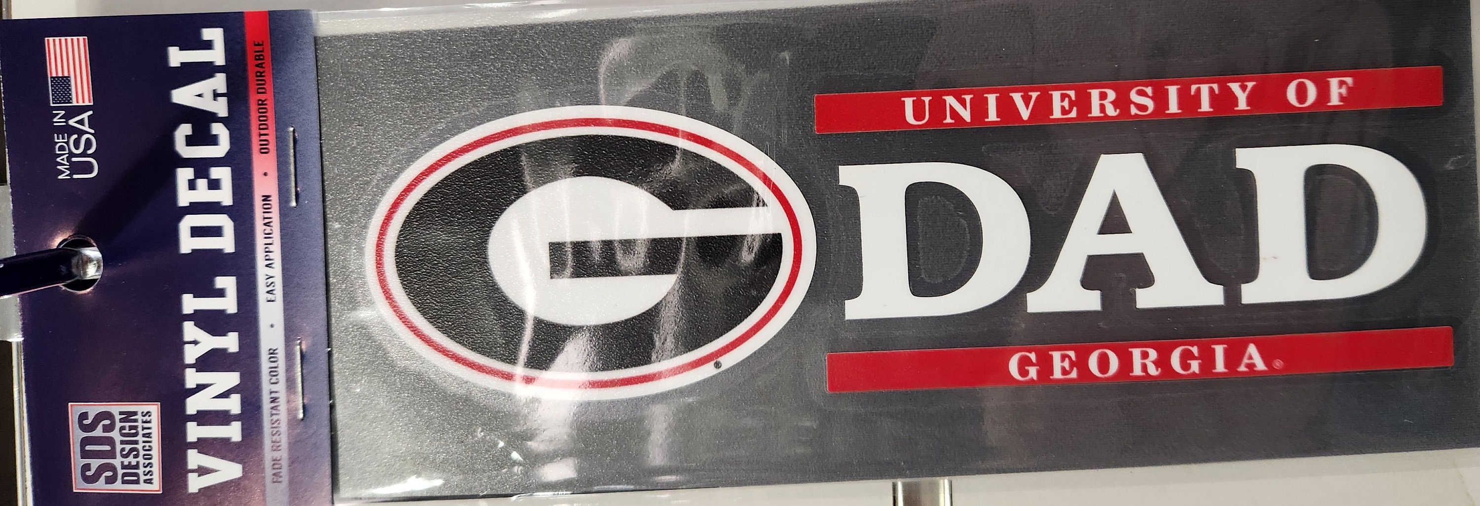 University of Georgia Dad Decal - Etsy