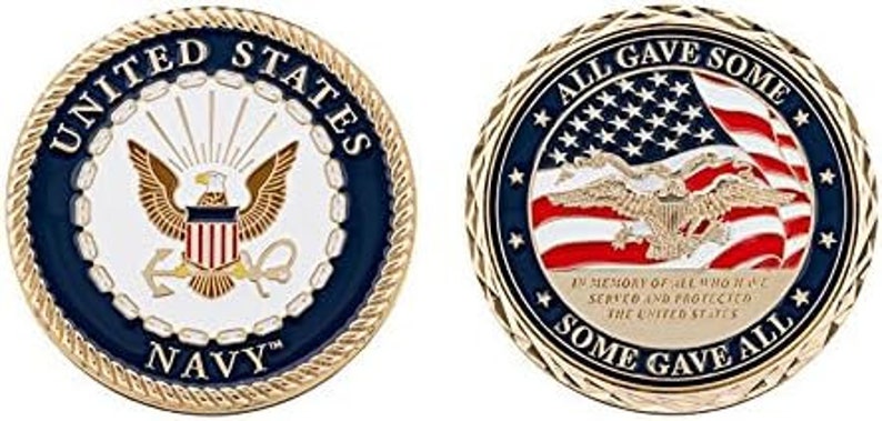 Navy Shellback Challenge Coin - Etsy