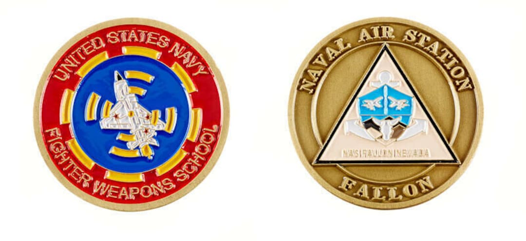 NAS Fallon Top Gun Challenge Coin - Etsy