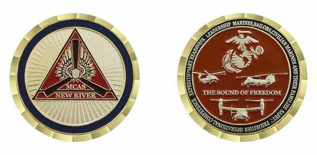 MCAS New River Coin - Etsy