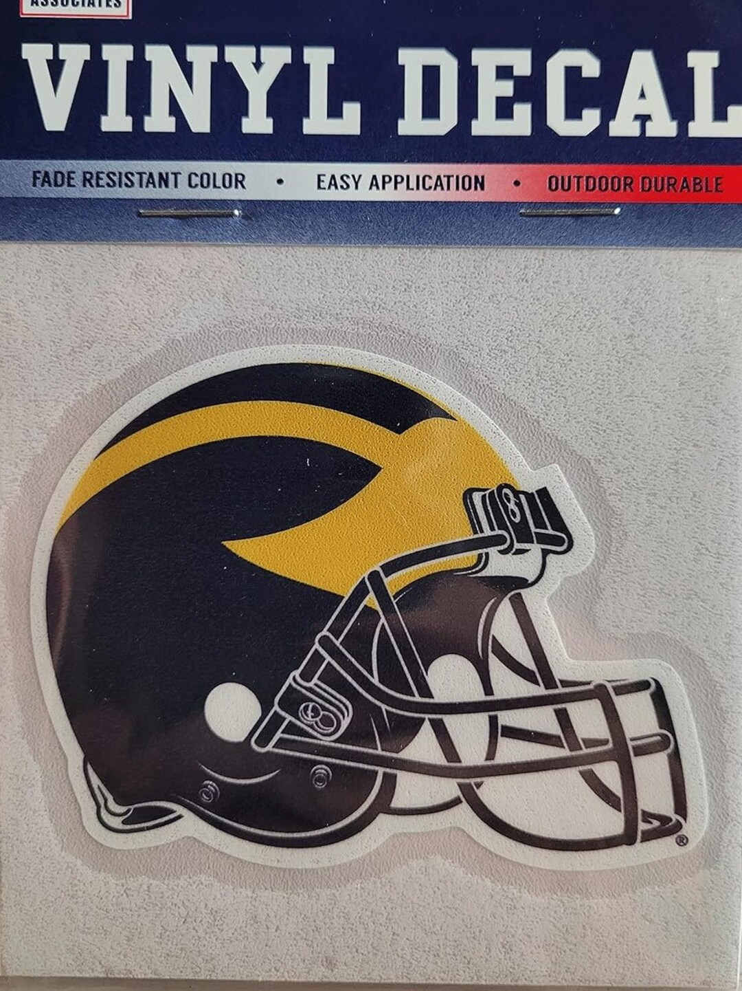 Michigan Helmet Decal - Etsy