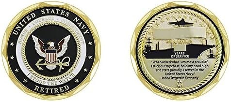 US Navy Retired I Stood the Watch Challenge Coin - Etsy