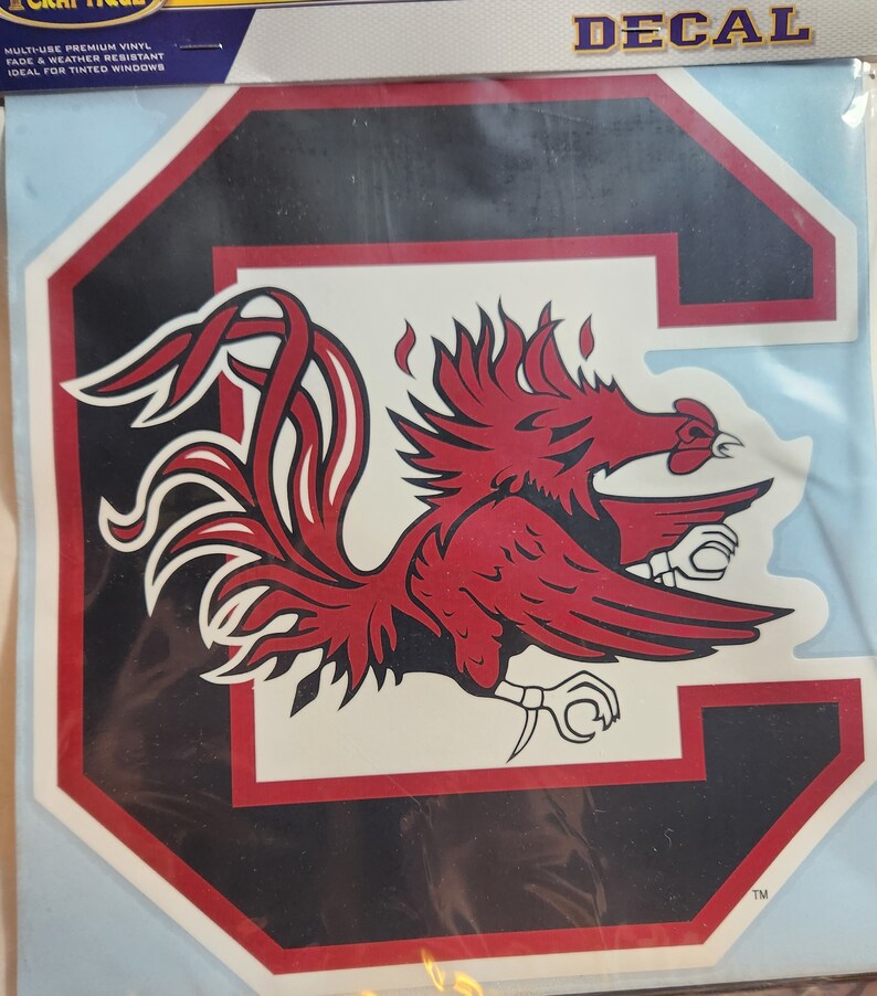 University of South Carolina C-gamecock 12 Decal - Etsy