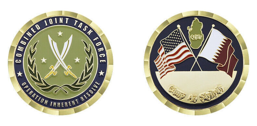 Al Udeid OIR Challenge Coin - Etsy