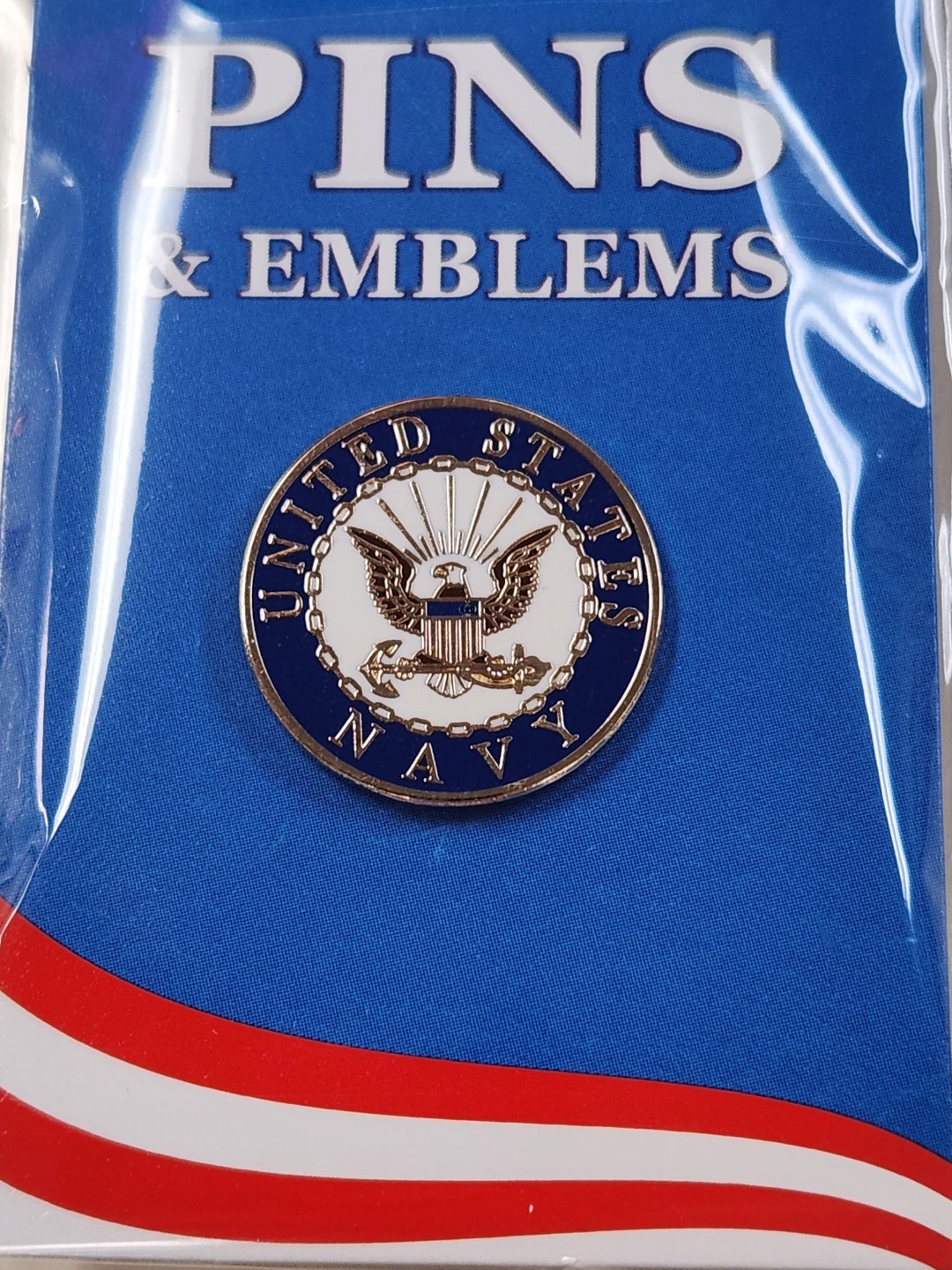 US Navy Logo Lapel Pin - Etsy