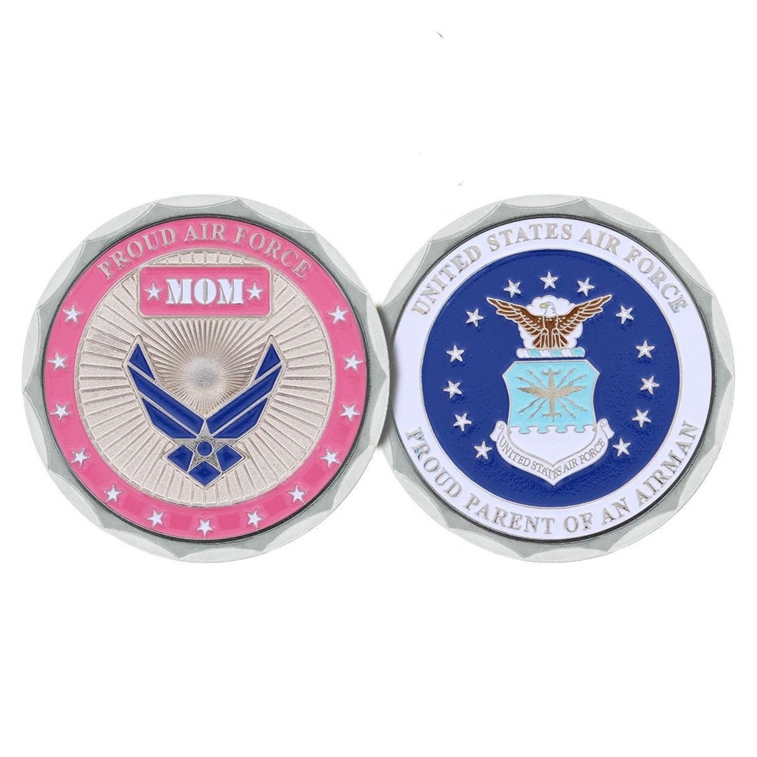 US Air Force Mom Coin - Etsy