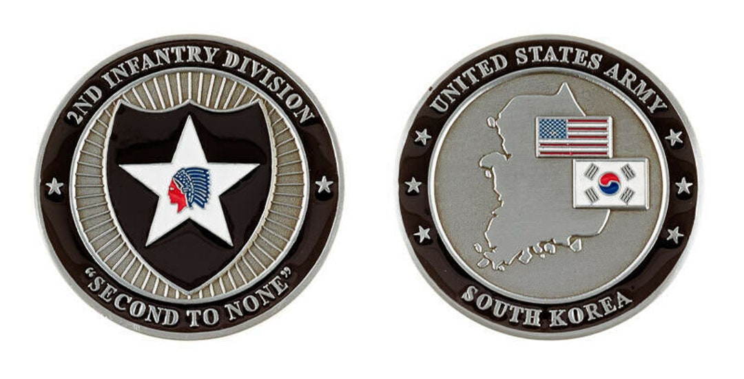 Camp Casey 2nd Infantry Challenge Coin - Etsy