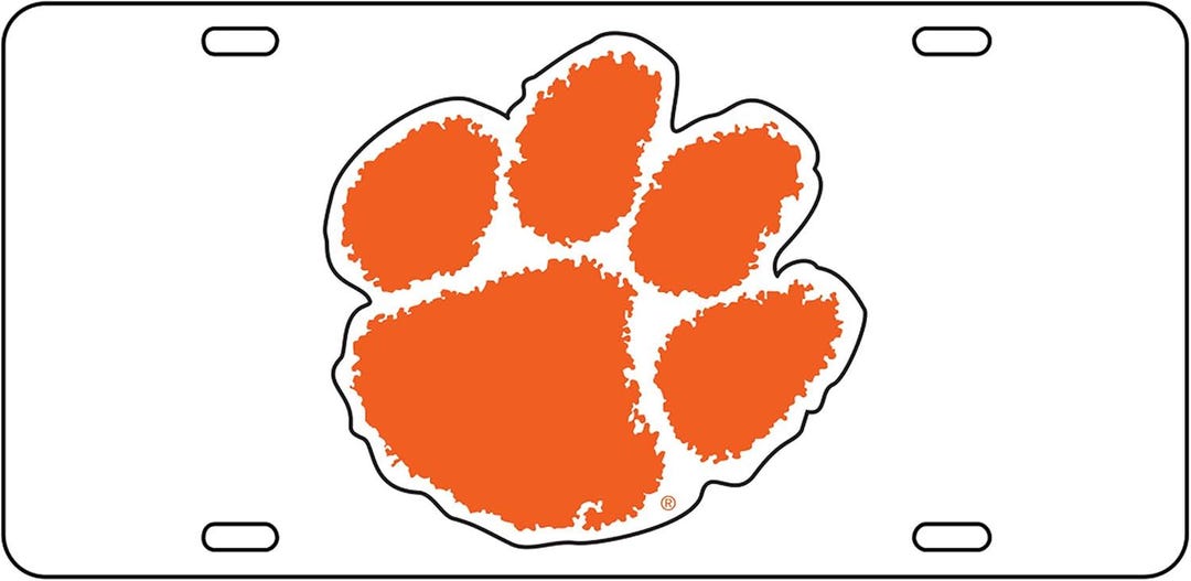 Clemson Tigers License Plate - Etsy