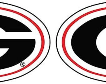 Georgia Bulldogs UGA 12 Premium Vinyl Decal Licensed NCAA - Etsy