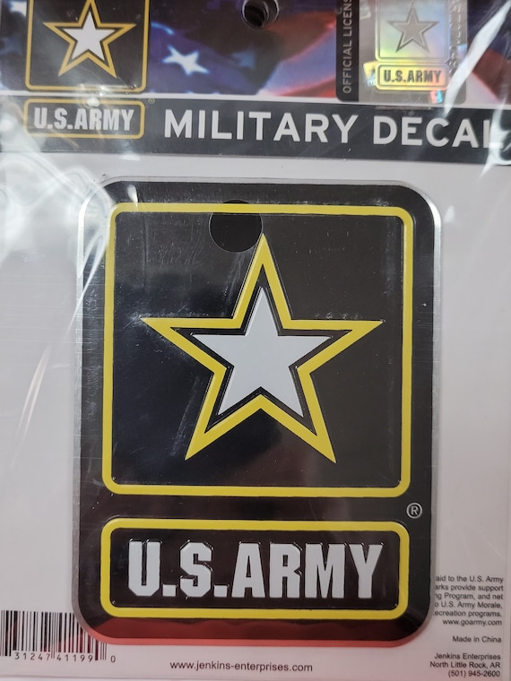 U.S. Army Metal Sticker Decal | Etsy