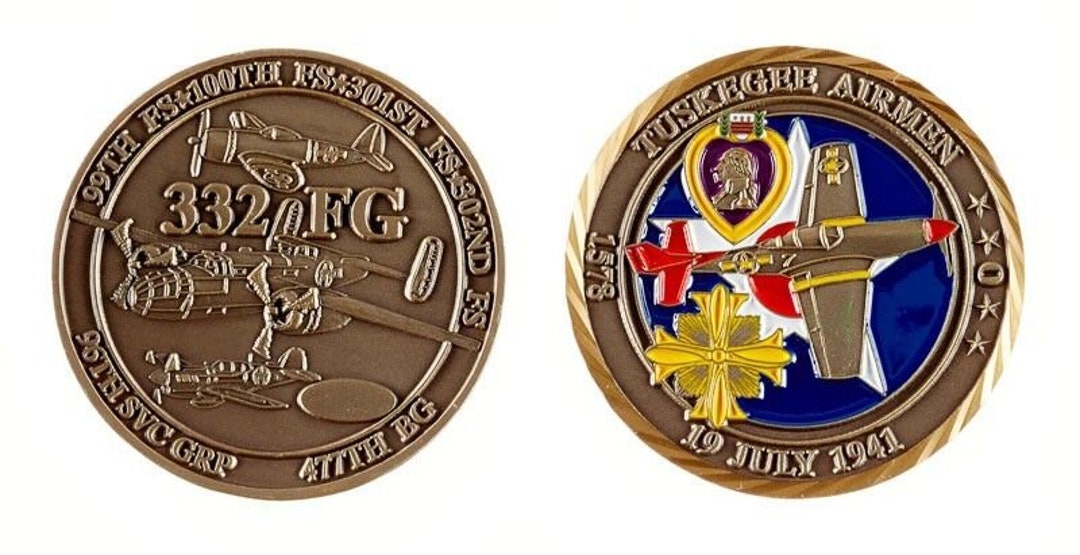 Tuskegee Airmen Challenge Coin - Etsy