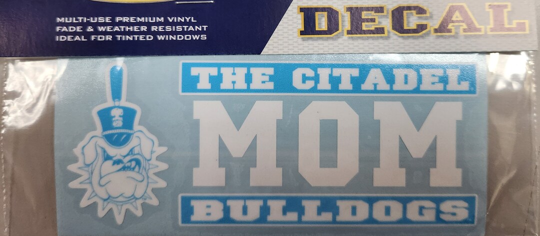 The Citadel Mom Decal - Etsy