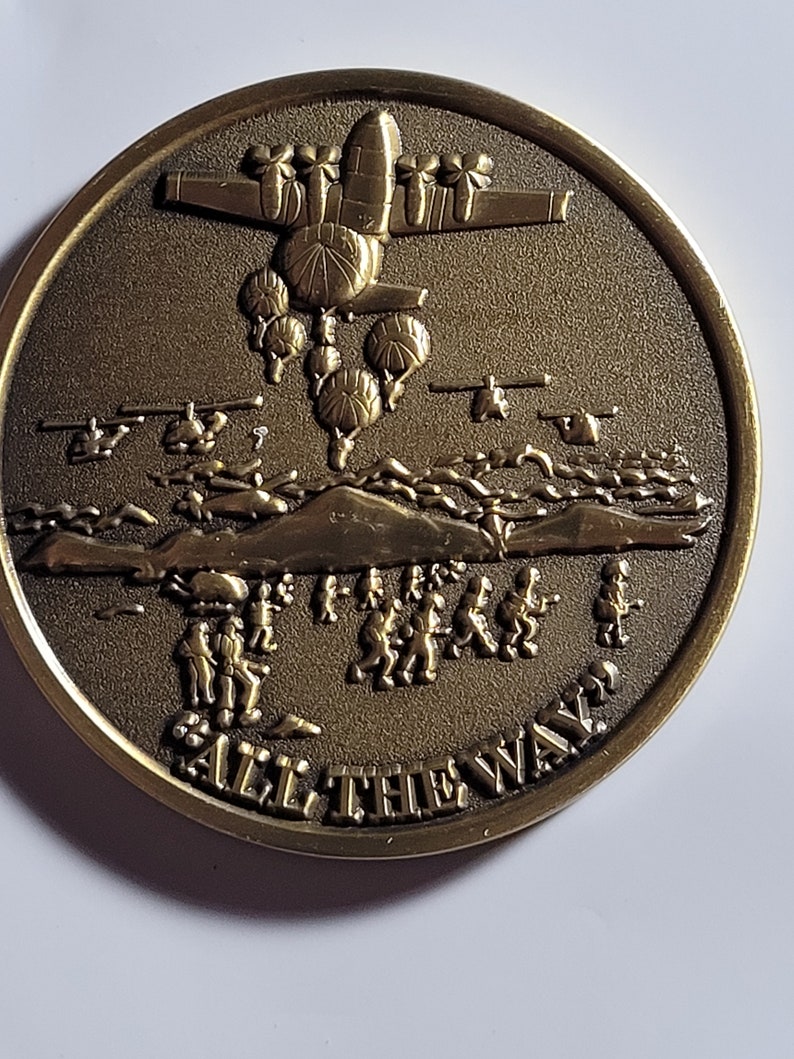 Airborne Paratrooper Coin - Etsy