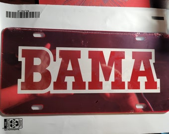 Bama License Plate - Etsy