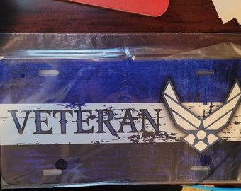 USAF Aircraft Insignia License Plate Roundel United States Air Force ...