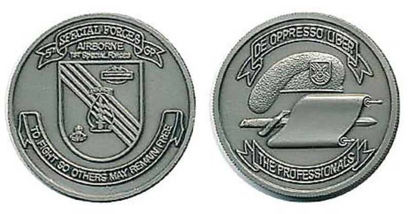 5th Special Forces Group Challenge Coin - Etsy