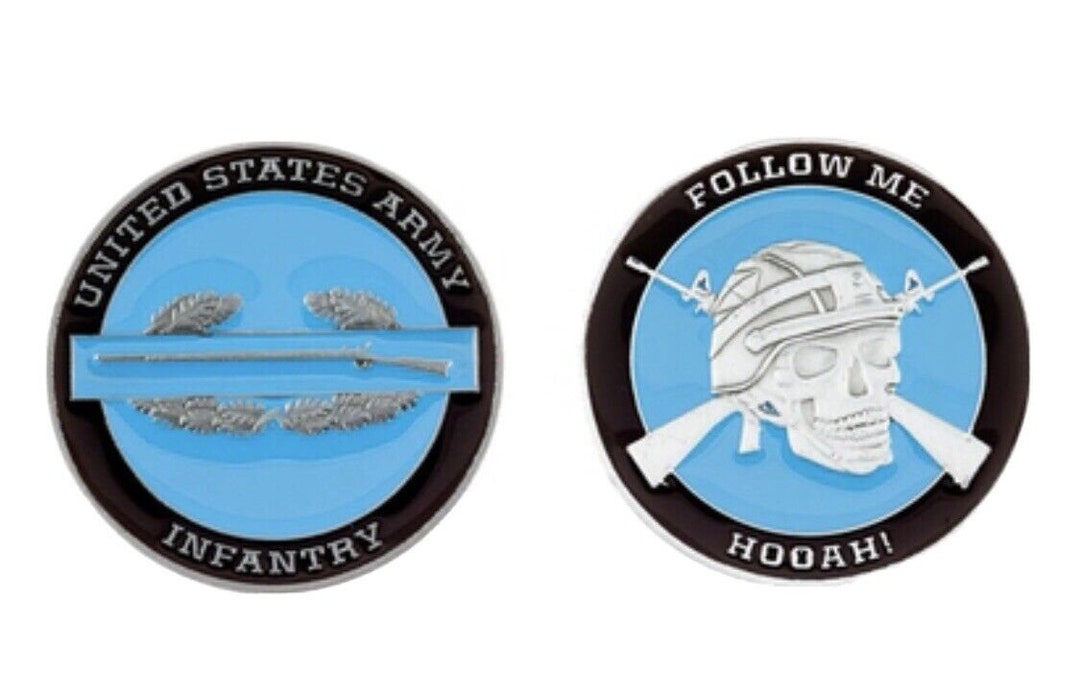 Army Combat Infantry Coin - Etsy