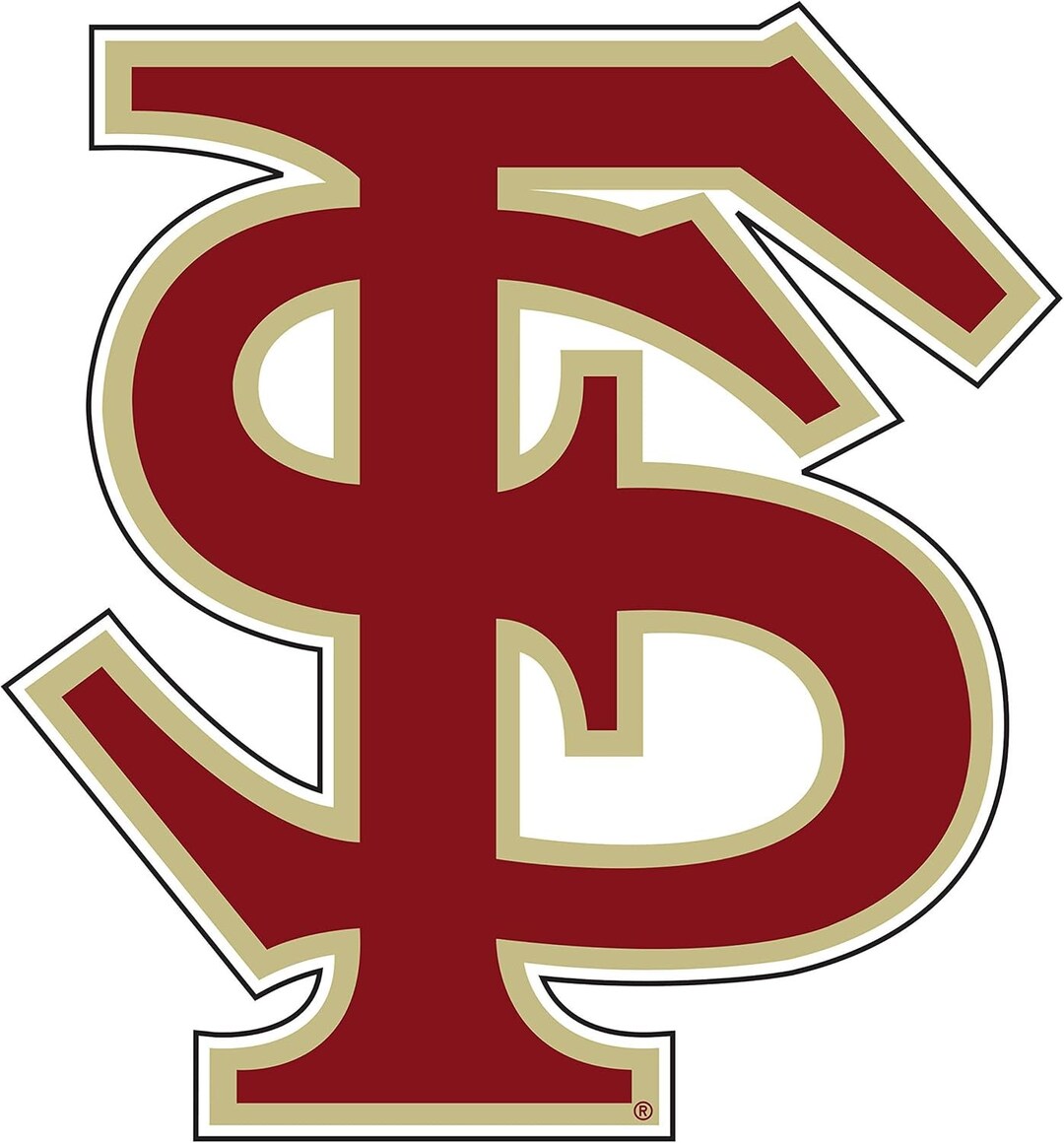Florida State University fs-interlock Decal 3in 4in 6in - Etsy
