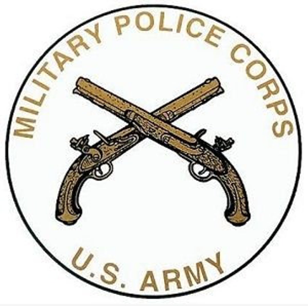 U.S. Army Military Police Corps Decal - Etsy