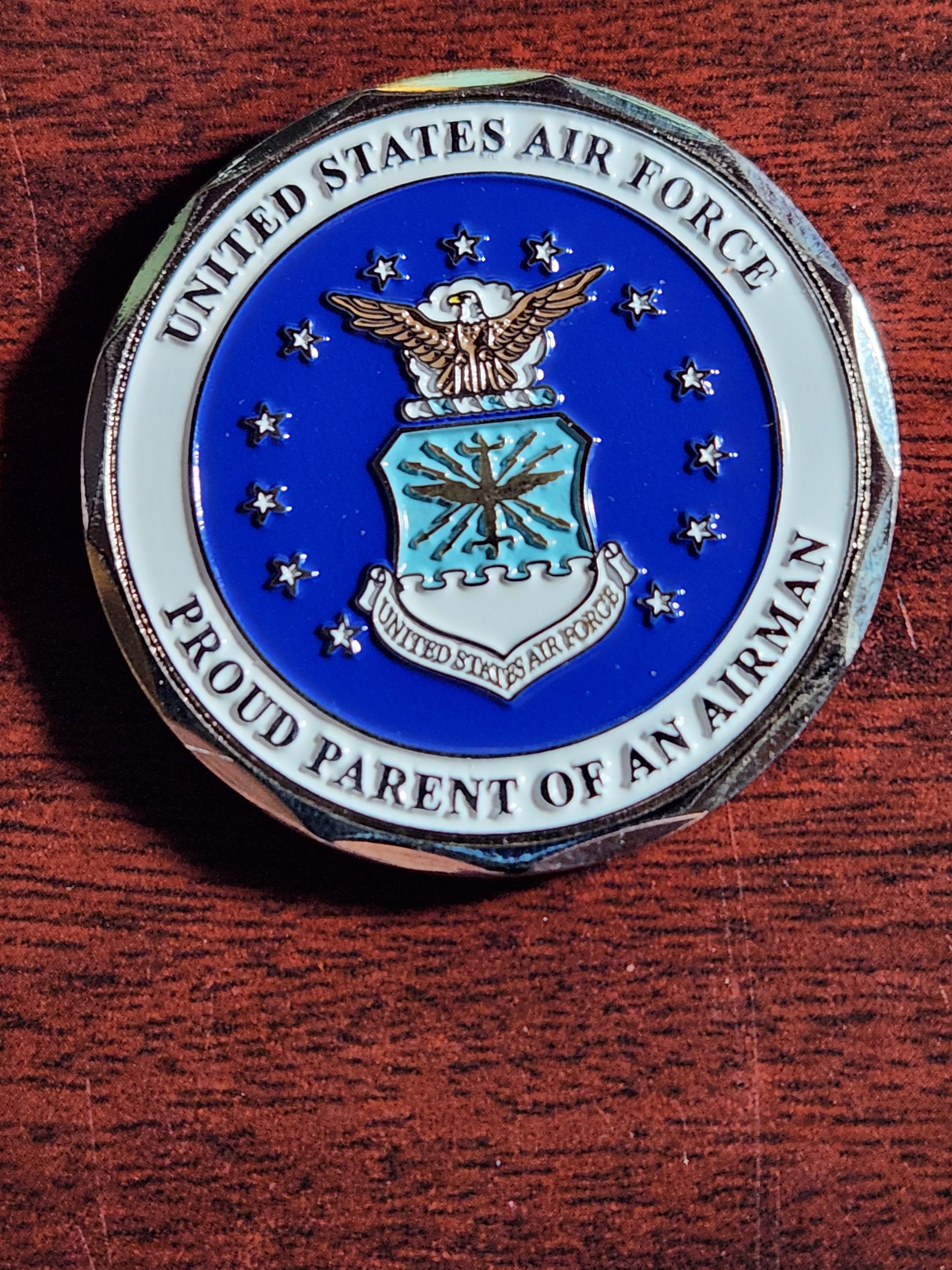 US Air Force Mom Coin - Etsy