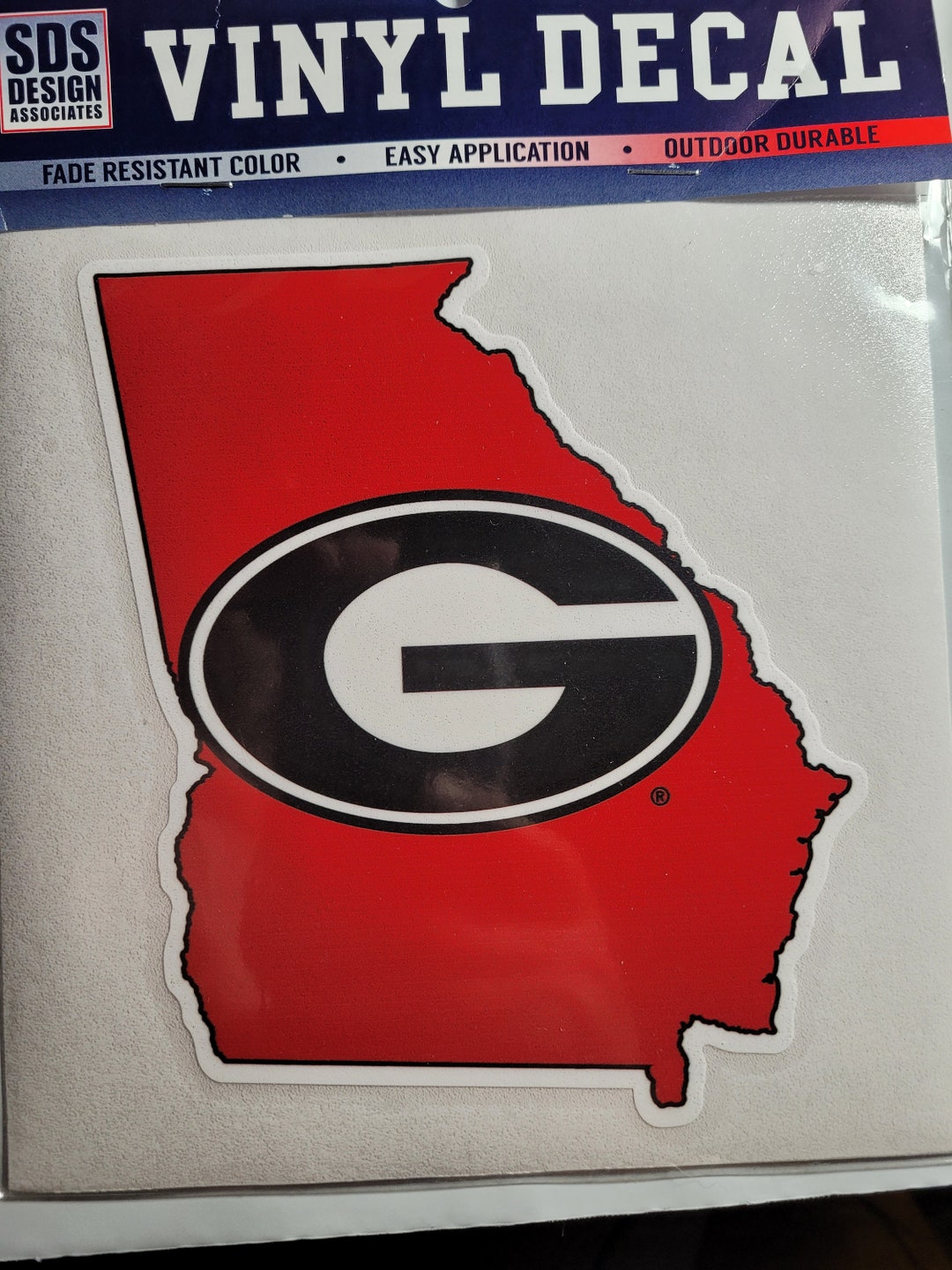 Georgia 6 g State Outline Vinyl Decal - Etsy
