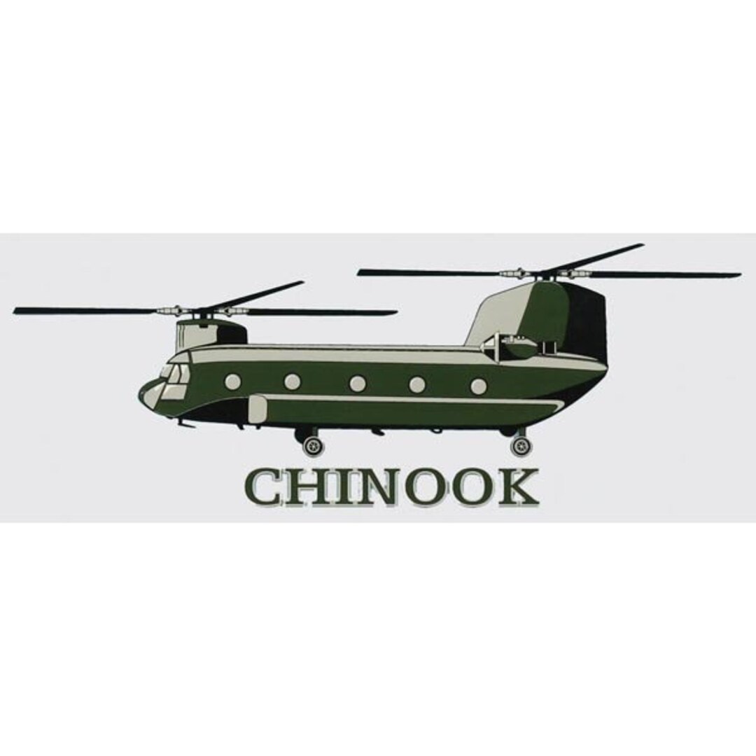 Chinook Helicopter Decal - Etsy