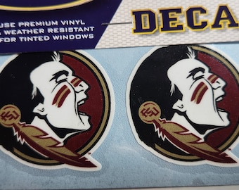 Florida State Seminoles 12 Premium Vinyl Decal Licensed NCAA - Etsy