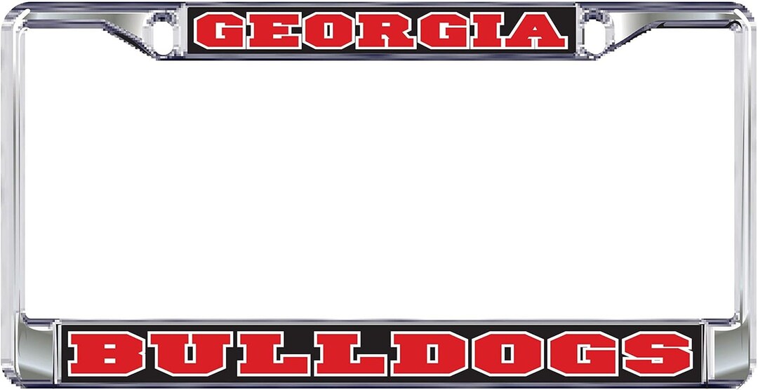 Georgia Bulldogs License Plate Frame - Etsy