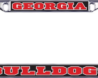 2021 National Champions Georgia Bulldogs License Plate Frame - Etsy