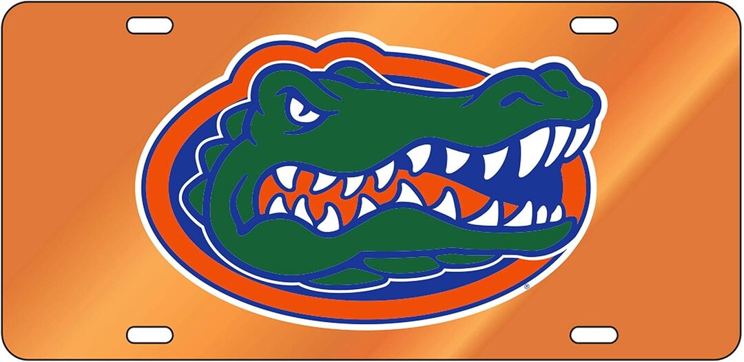 Florida Gators gatorhead License Plate - Etsy
