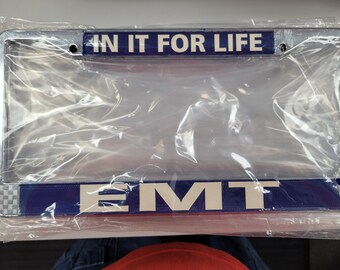 Emt License Plate Frame - Etsy