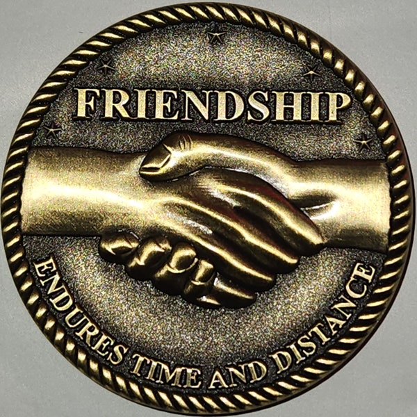 Friendship Coin - Etsy