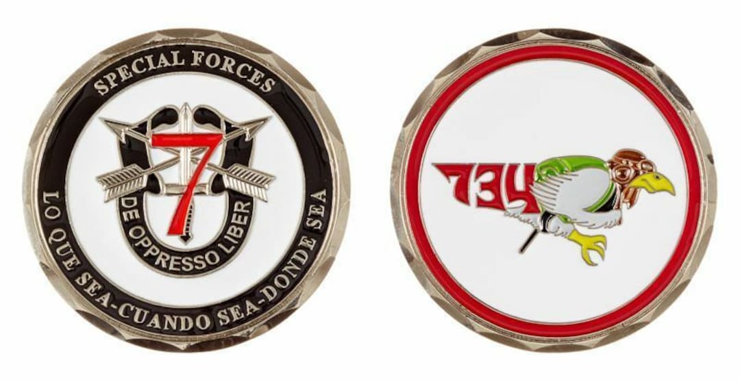 Eglin Air Force Base, 7th Special Forces Challenge Coin - Etsy
