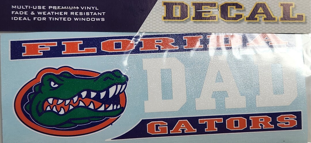 University of Florida Gators Dad Decal - Etsy