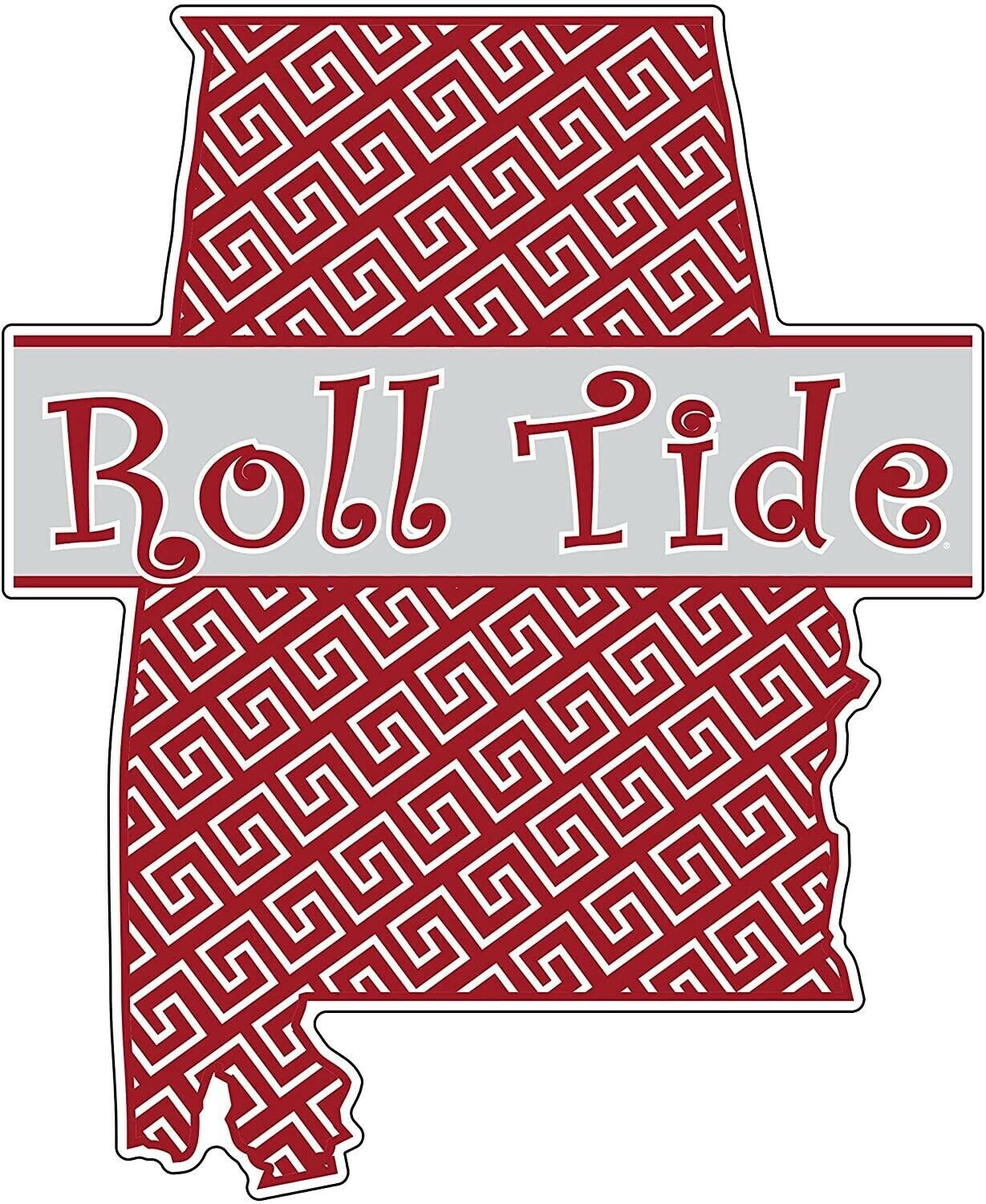 University of Alabama 6 Roll Tide State Decal - Etsy