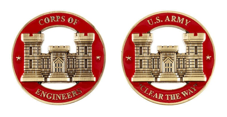 Army Engineers Challenge Coin - Etsy