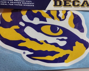LSU Tigers 12 Premium Vinyl Decal Licensed NCAA - Etsy
