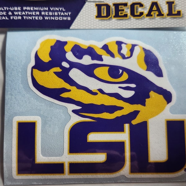Lsu Tiger Eye Decal - Etsy