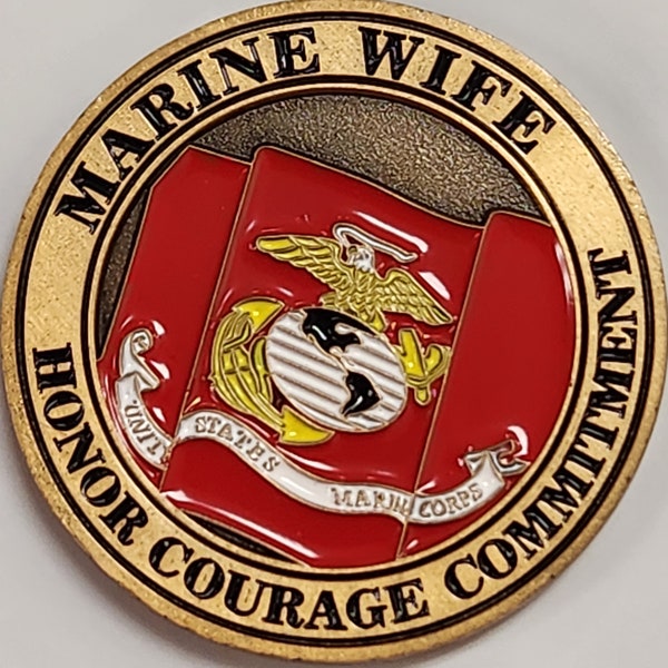 Wife Of Marine Etsy