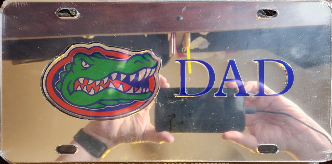 Florida Gators Dad Laser License Plate - Etsy