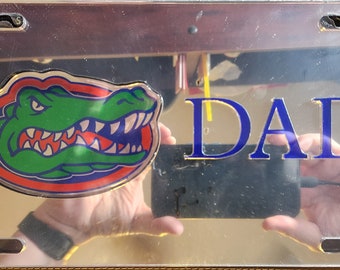 Masonic Mirror Laser License Plate Color's Silver/brown - Etsy