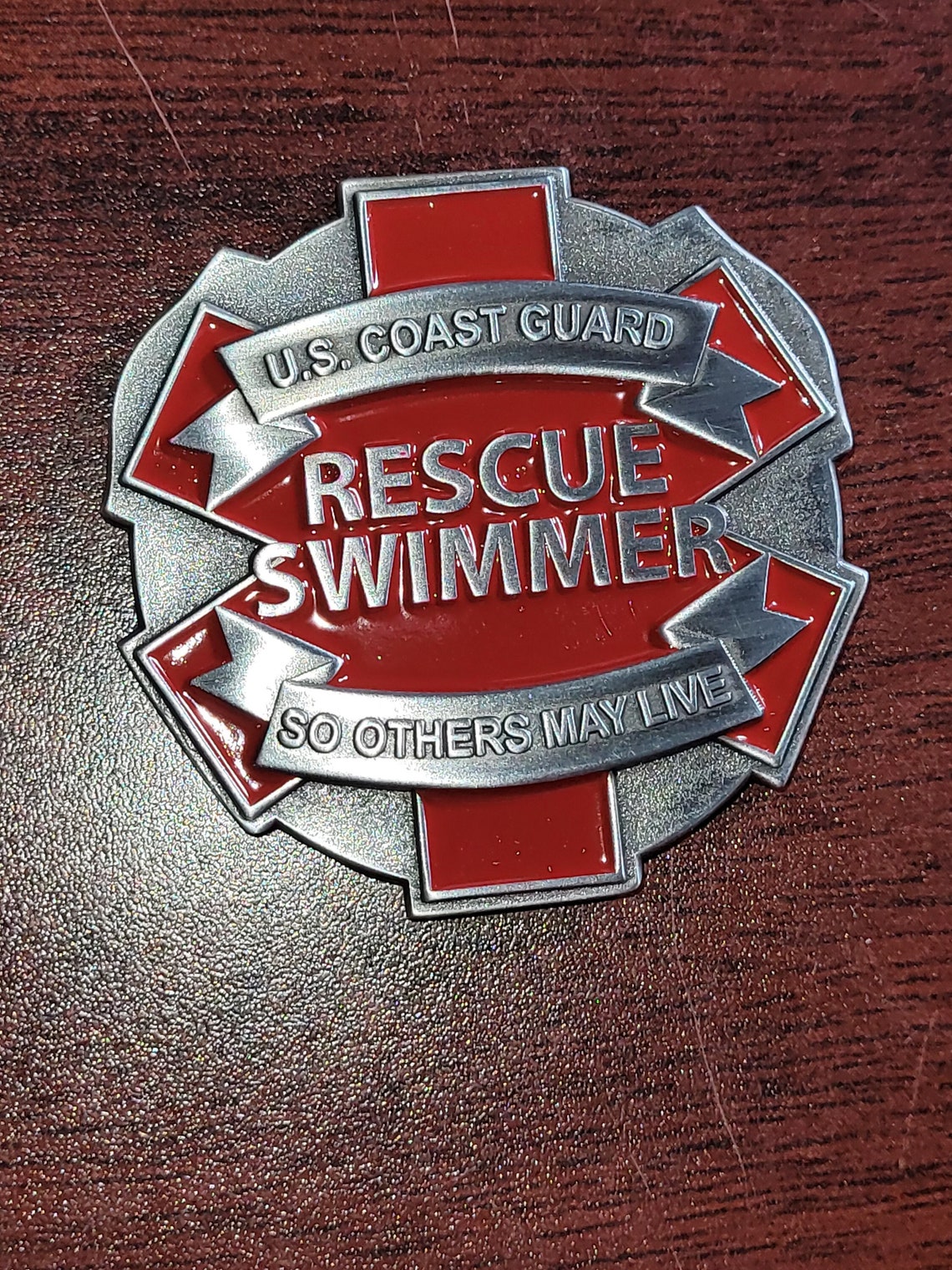 USCG Rescue Swimmer Coin - Etsy