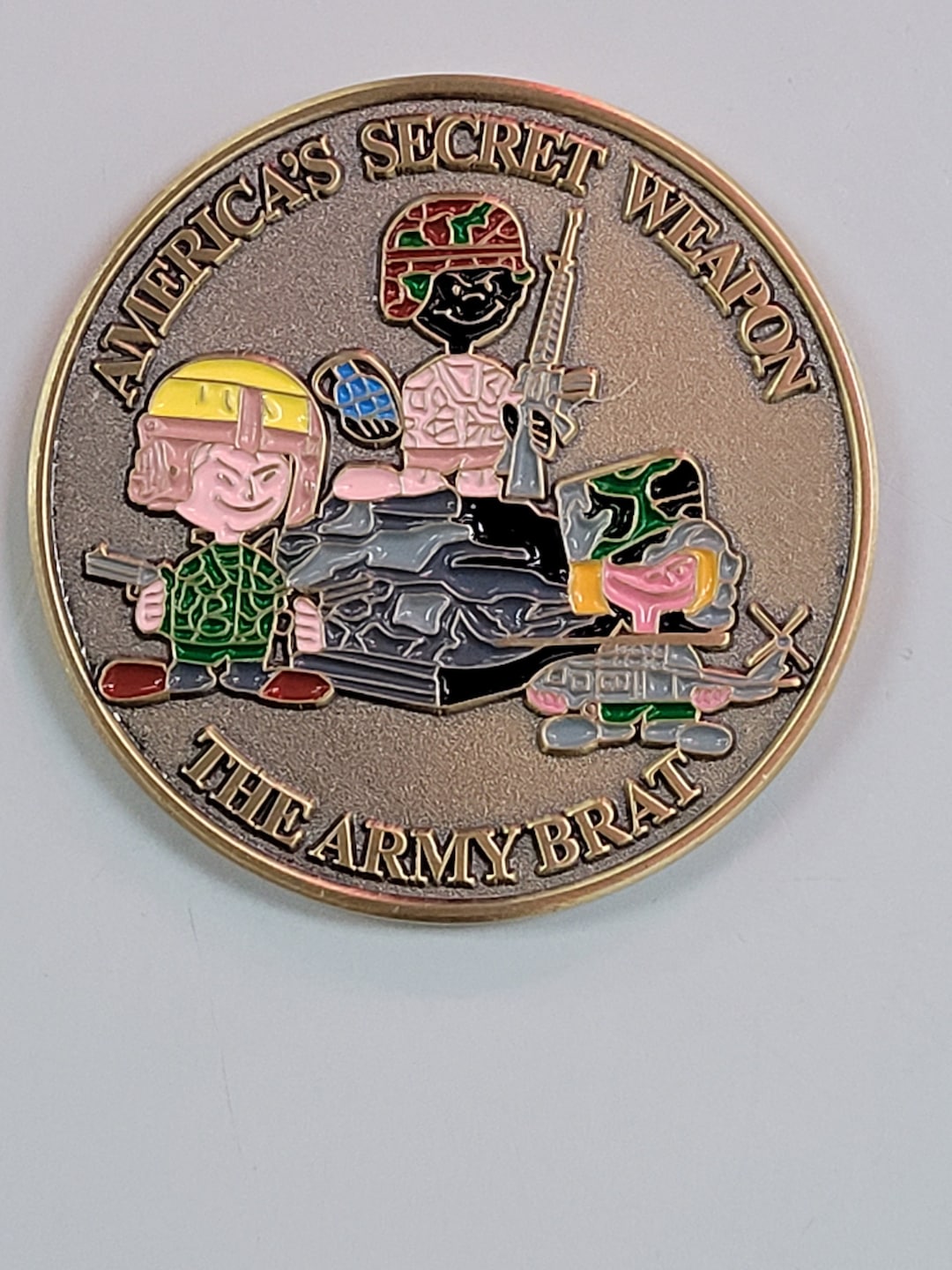 Army Brat Coin - Etsy