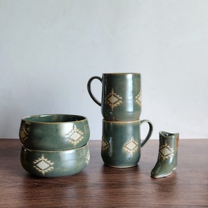 Small Aztec Mugs - Etsy