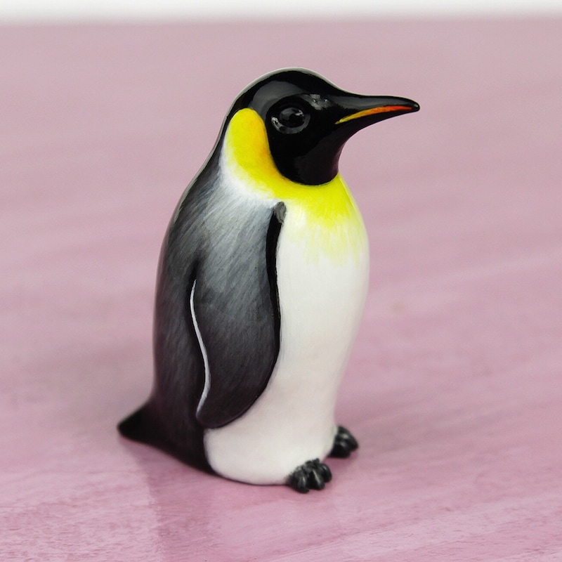 Penguin Figurines - Etsy