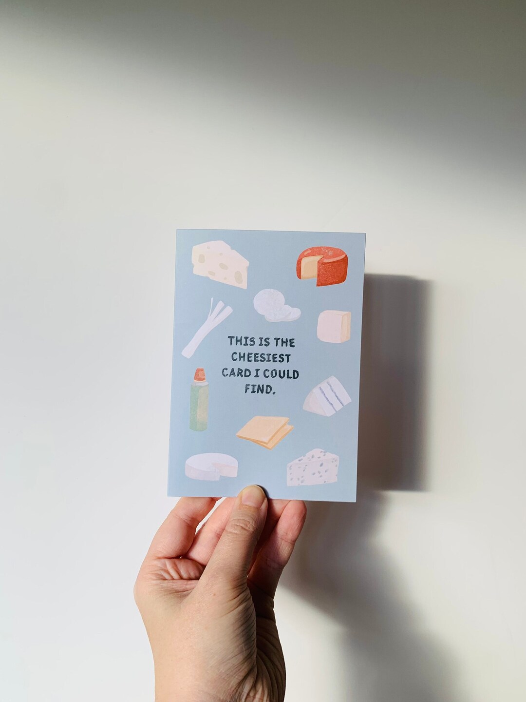 Greeting Card // This is the Cheesiest Card I Could Find // Blank ...