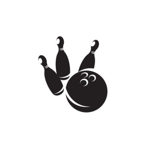 Bowling Svg Cut Files - Etsy