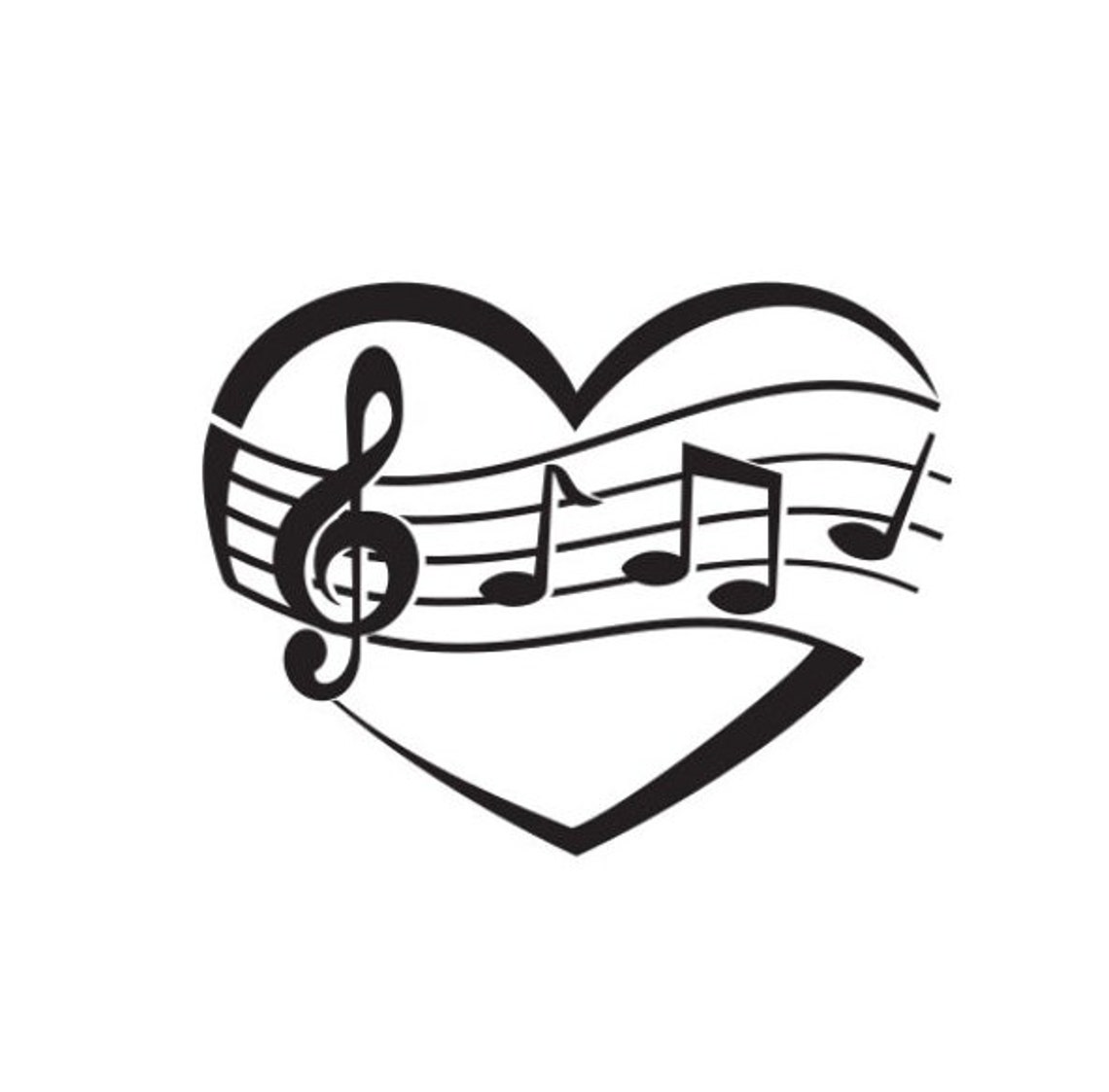 Music Svg Cut Files - Etsy