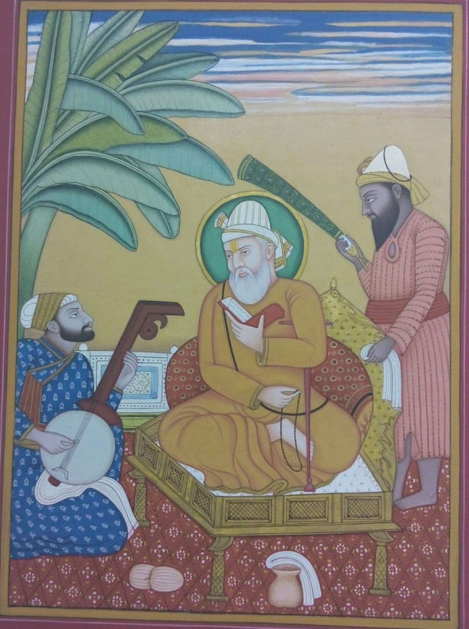 Guru Nanak Dev Ji Painting Early Age Guru Nanak sikh Art - Etsy