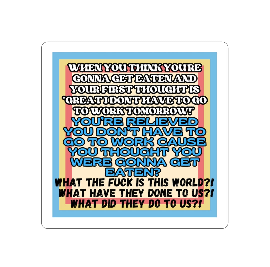 Tim Robinson Sticker, Darmine Doggy Door Sticker - Etsy